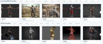 3D Models and Maya Scenes Download – Antonio Bosi 3D